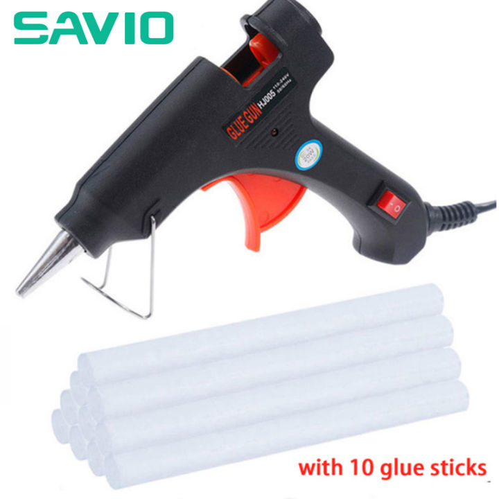 [Ready Stock] SAVIO Hot Melt GlueGun, 20W High Temperature Hot Melt ...
