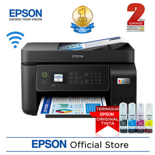 Printer Epson L5290 L 5290 L-5290 Wi-Fi All in One EcoTank Ink Tank ...