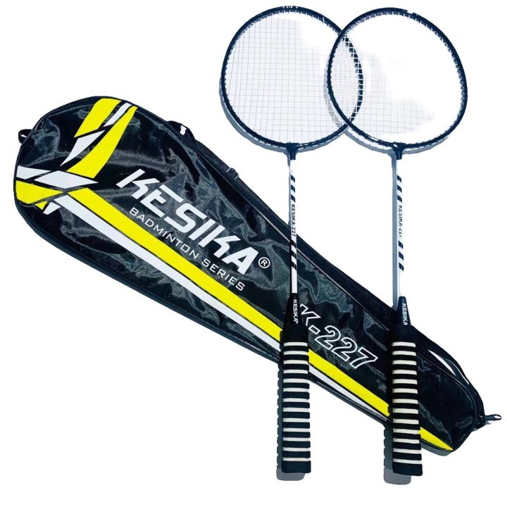2pcs Badminton Racket Set with Bag Double Racket for Student Beginners ...
