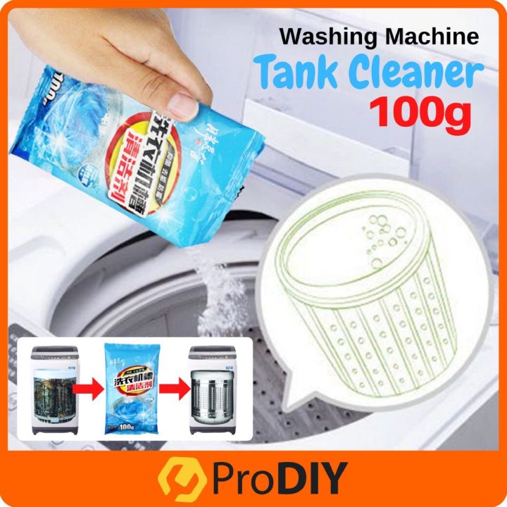 PRODIY 100g Washing Machine Tank Cleaner Detergent Powder Removal ...