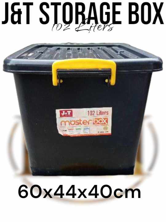 J&T Black Container 102 Liters | Lazada PH