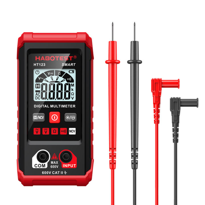 Intelligent Electrical Tester Auto-Ranging Voltage Resistance ...