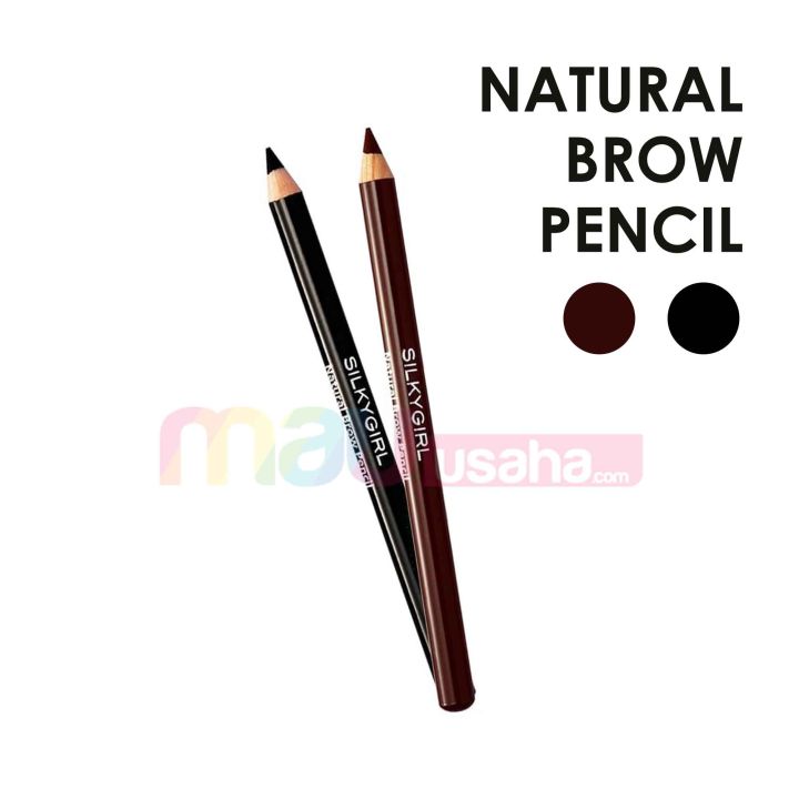 SilkyGirl Natural Brow Pencil | Pensil Alis Silky Girl | Lazada Indonesia