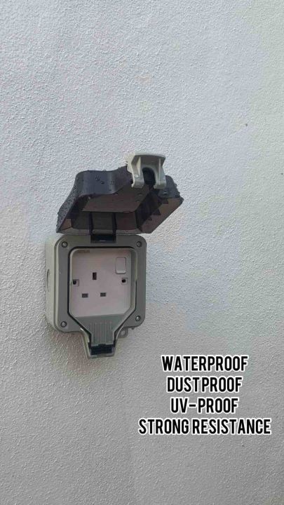 ️New Extra Deep ️IP66 power socket waterproof wall socket set with UMS ...