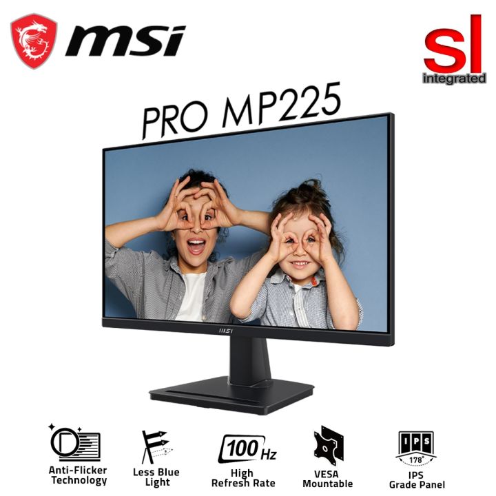 MSI PRO MP225/MP223 21.45'' FHD 100HZ 1MS VA Business Productivity ...