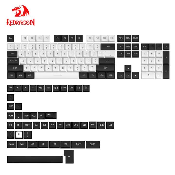 REDRAGON A132 150 Keys PBT Mechanical Keyboard Keycaps CSA Height ...