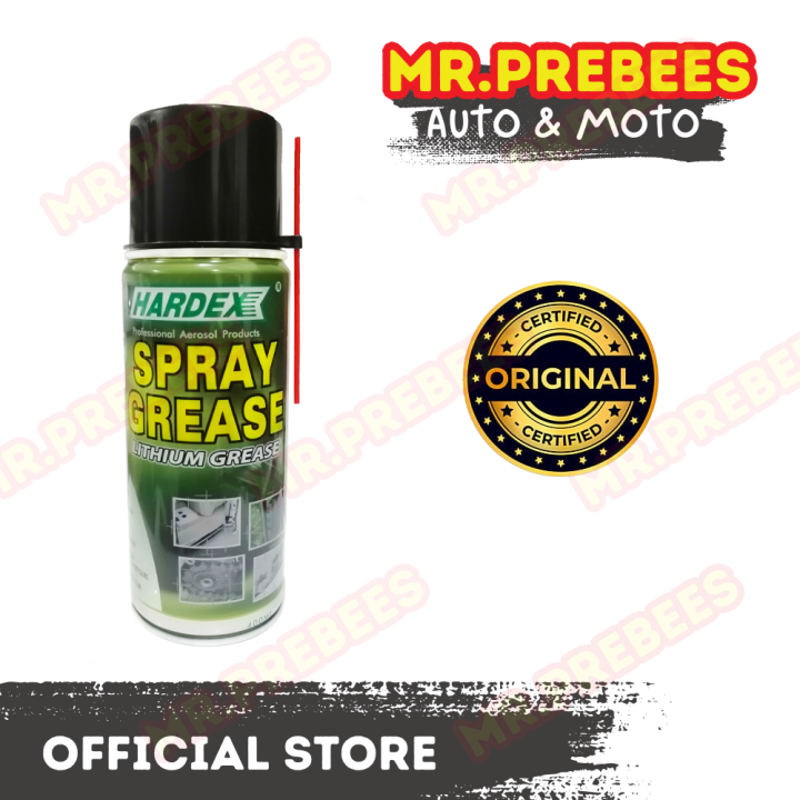 HARDEX Spray Grease - White Lithium Grease 400ml (HD-600) | Lazada PH