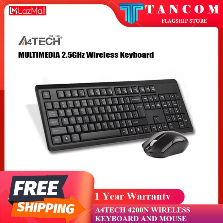 A4Tech 4200N Wireless Desktop Keyboard and Mouse Combo | Lazada PH A4Tech 4200N Wireless Desktop Keyboard and Mouse Combo | Lazada PH