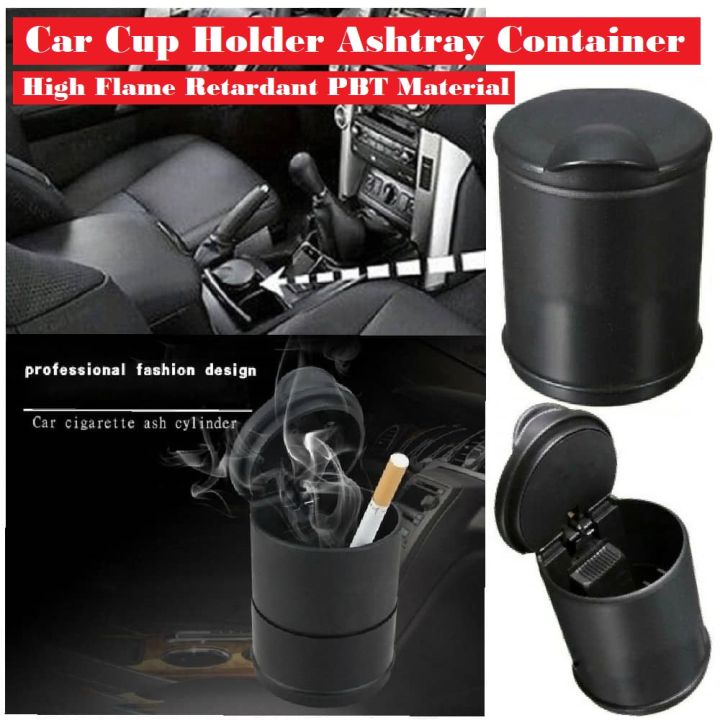 Car Ashtray Cup Astray Container Detachable Travel Smoke Ash Tray Butt ...