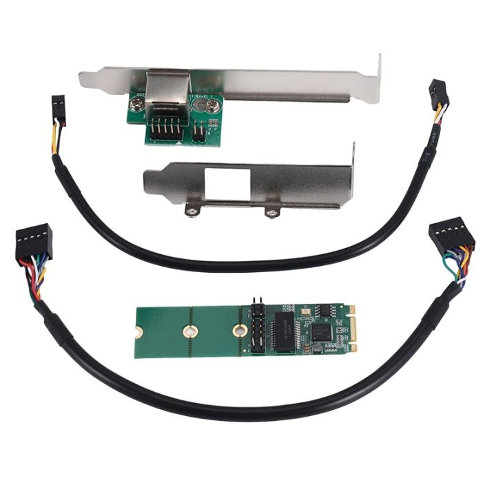 2.5G Base-T Gigabit Network Adapter I225 Chip 2500Mbps M.2 B/M Key to PCIe 2.5Gb Ethernet Card ...