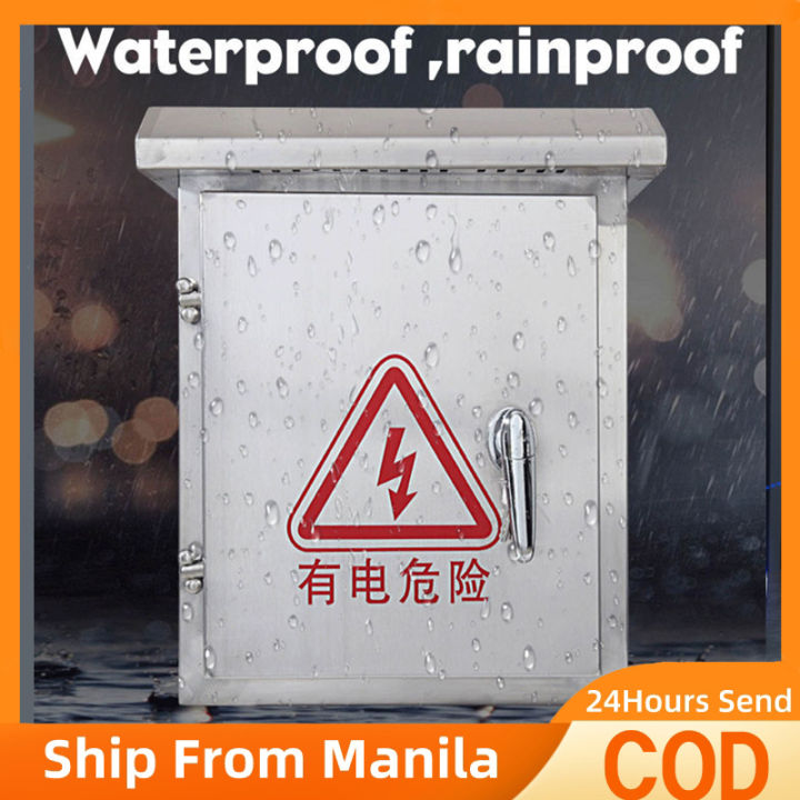 304 Stainless Steel Enclosure Electrical Box with Lock Panel Box ...