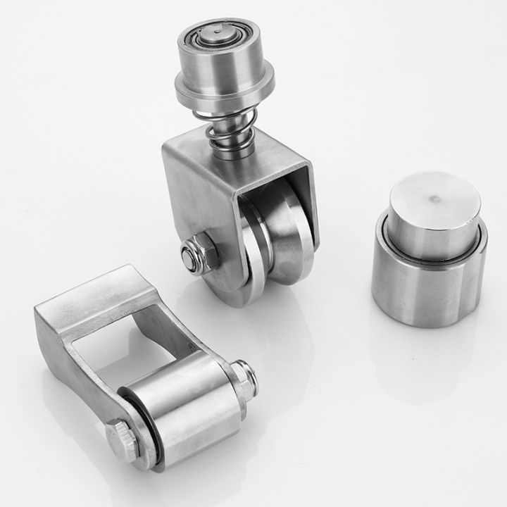 【Stainless Steel】1PC Sliding Folding Gate Hinges Roller U/V/H Gate ...