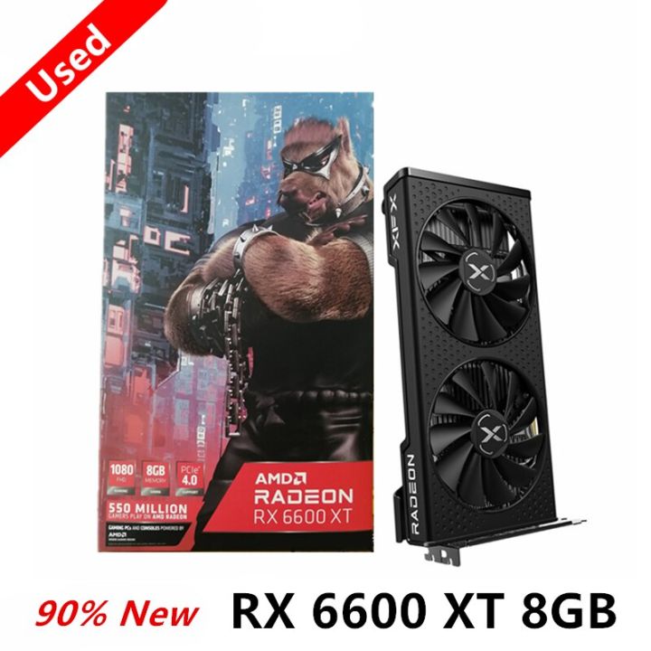 RX6600 XT 8GB RX6600 XT 8GB XFX RX 6600 XT 6600XT RX6600 XT 8GB Graphics Card AMD GPU Radeon ...