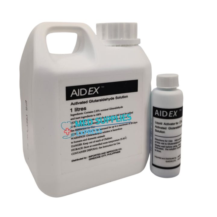 STERILIZING DISINFECTING SOLUTION (Activated Glutaraldehyde Solution ...