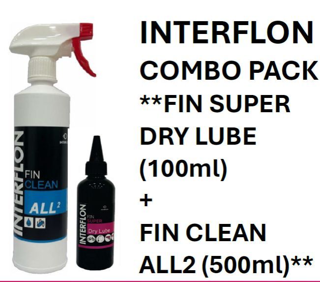 INTERFLON COMBO PACK ** Dry Lube (100ml) + All-Purpose Cleaner ALL2 ...