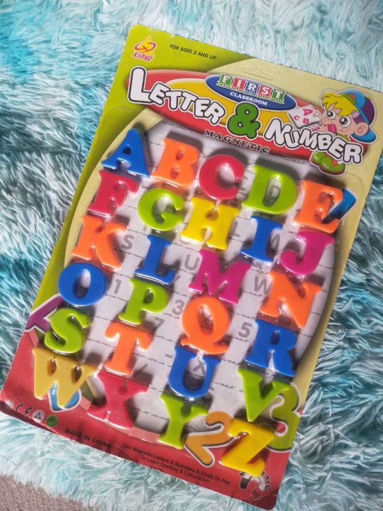 First Classroom Magnetic Letters and Numbers Learning Kit for Kids ...