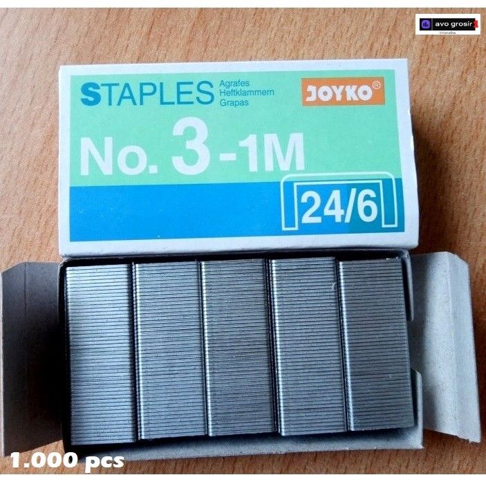 Isi Staples Besar Hekter JOYKO Kenko Isi Stapler No.3-1M 24/6 | Lazada ... Isi Staples Besar Hekter JOYKO Kenko Isi Stapler No.3-1M 24/6 | Lazada ...