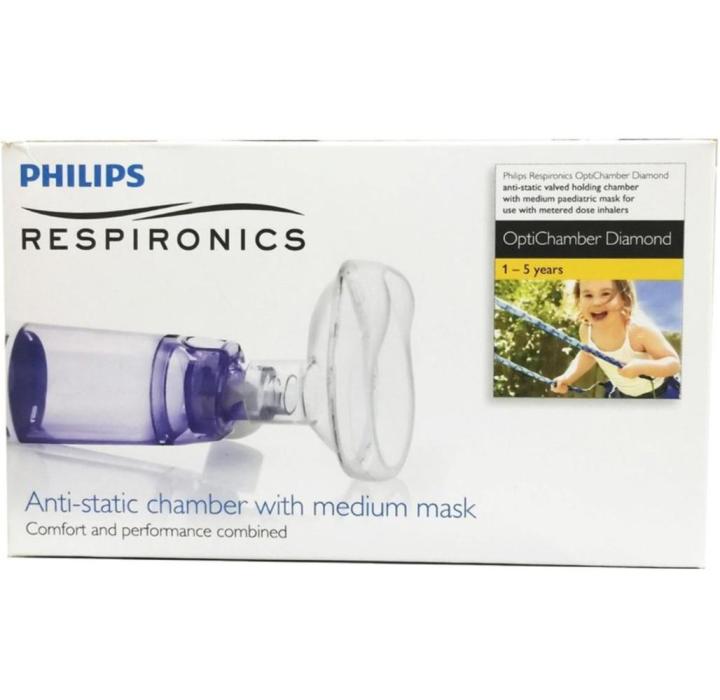 Philips Respironics Optichamber Diamond WITH MEDIUM MASK Child (1-5 ...