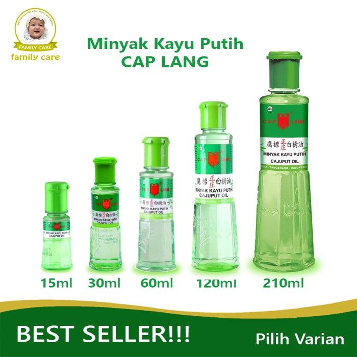 Minyak Kayu Putih Cap Lang Original 15ML/30ML/60ML/210ML | Lazada