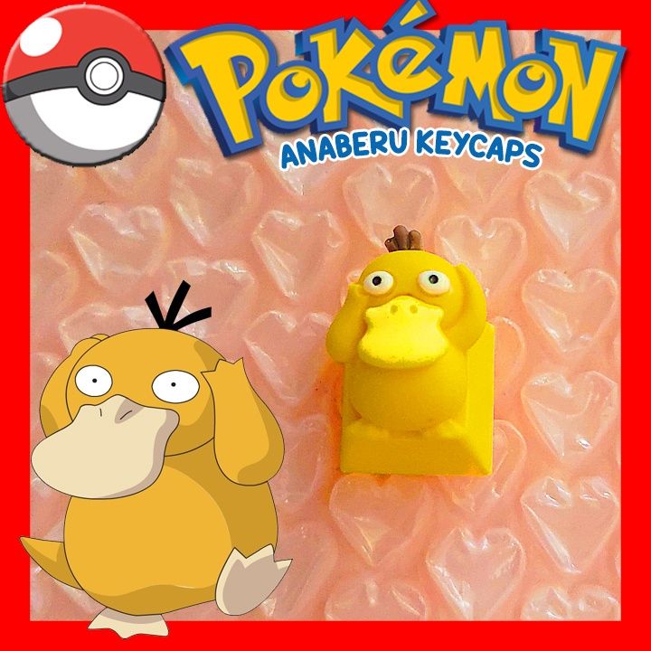 Pokemon Psyduck Keycaps for Mechanical Keyboard | Lazada PH