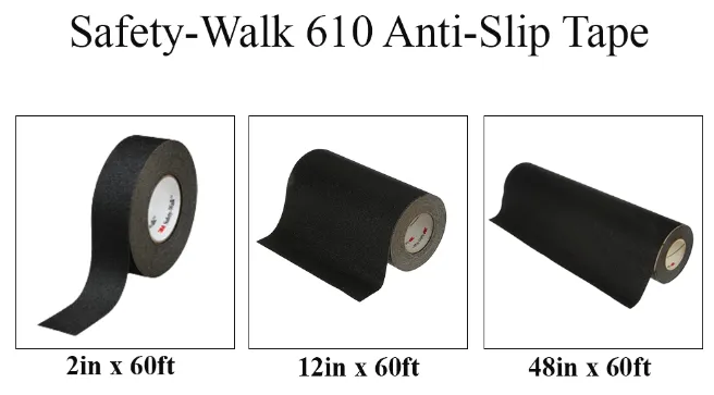 3M Safety-Walk Slip-Resistant General Purpose Tapes and Treads 610 | Lazada PH