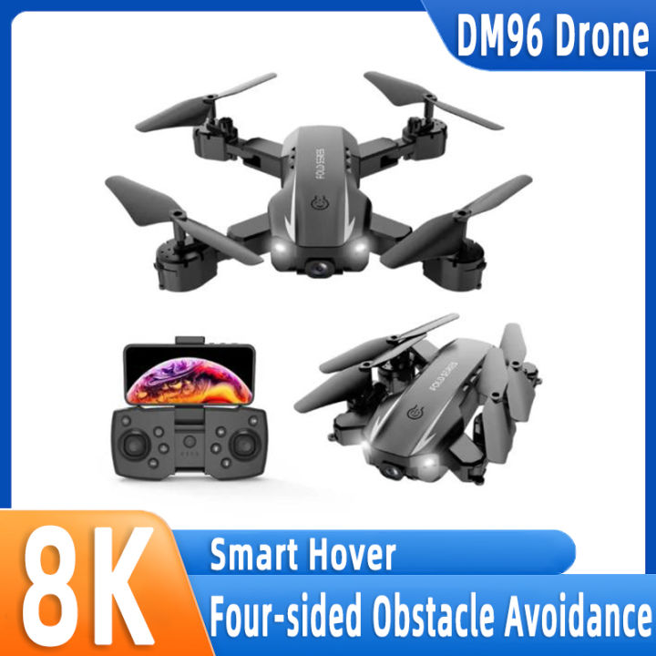 DM96 drone with 8K high-definition dual camera folding drone GPS ...