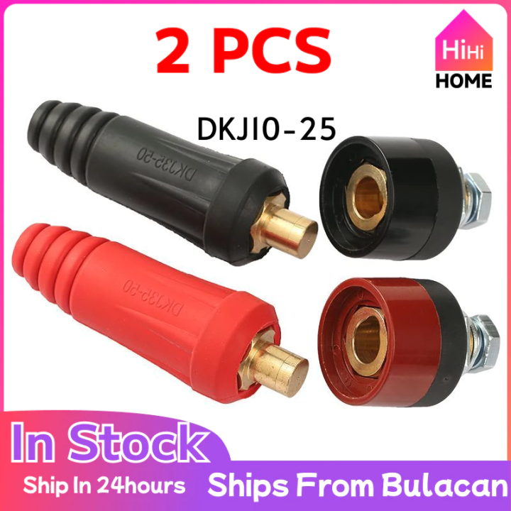 DKJ10-25 European welding machine cable wire/welding cable connector ...