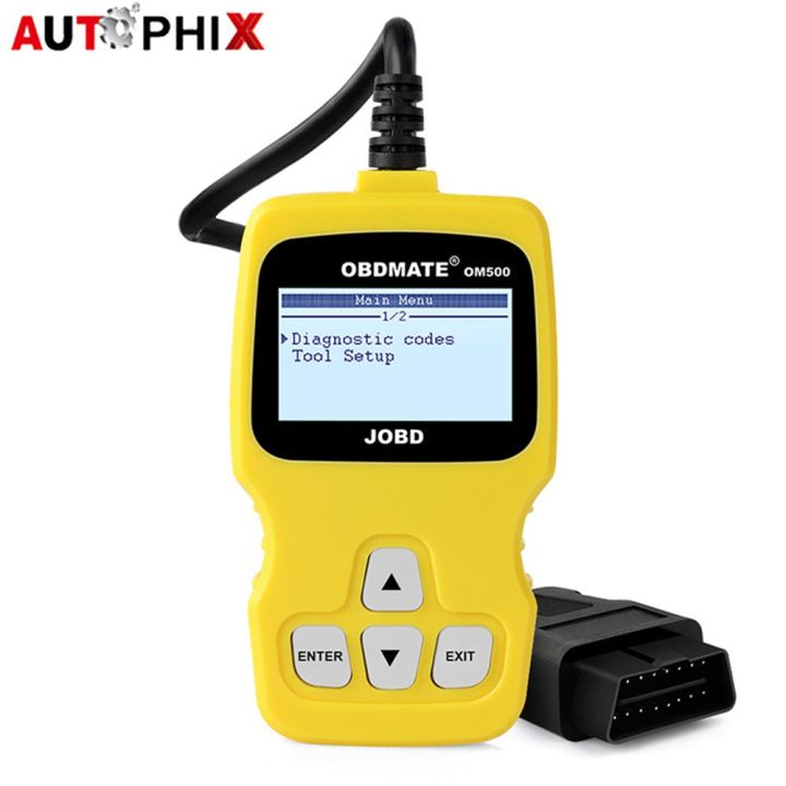 AUTOPHIX OM500 OBD2 Scanner EOBD/JOBD/OBDII Car Diagnostics Tool Engine Check Code Reader Car ...