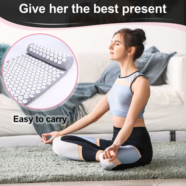 Acupuncture Massage Mat Massage Point Therapy Mat to Relieve Back ...
