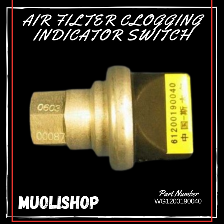 𝙈𝙐𝙊𝙇𝙄 SINOTRUK HOWO PARTS Air Filter Clogging Indicator Switch Sinotruk ...