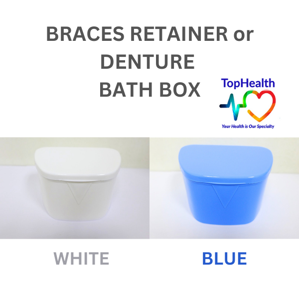 **READY STOCK** BRACES, RETAINER OR DENTURE BATH & BOX - use with ...