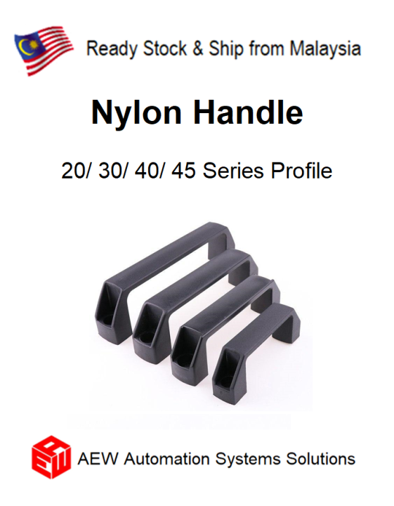 Nylon Handle/ Profile Door Handle for Aluminium Profile 20/30/40/45 ...