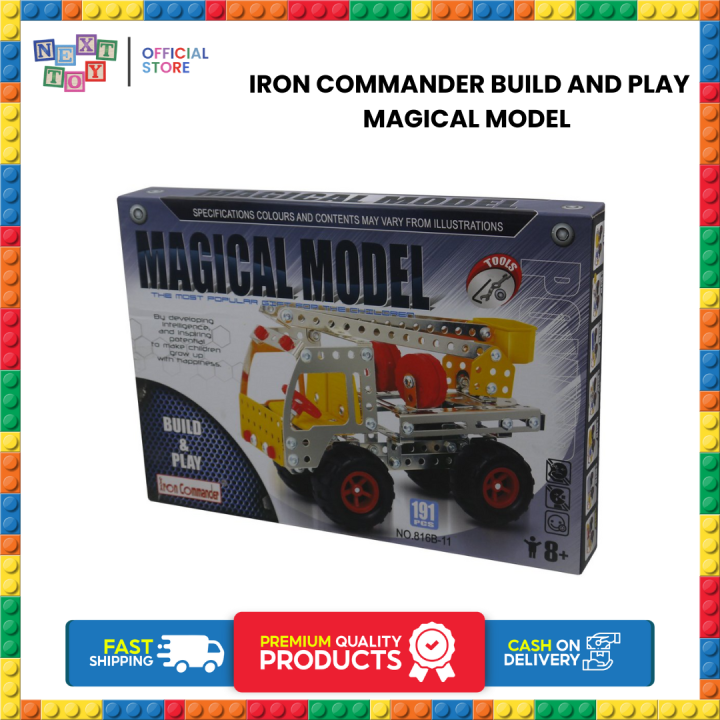 NextToy | Iron Commander Build and Play Magical Model | Lazada PH
