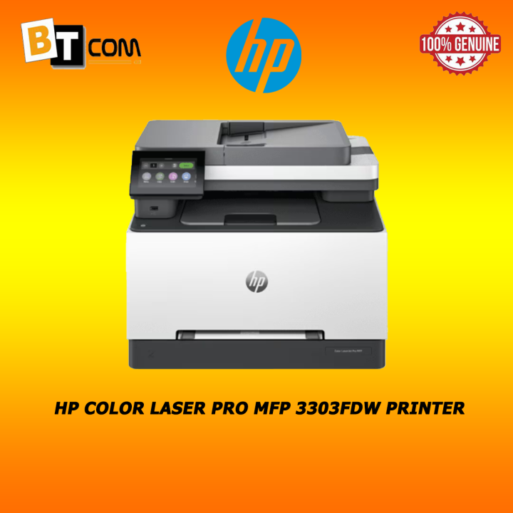 HP Color Laser Pro MFP 3303fdw Printer 499M8A | Lazada