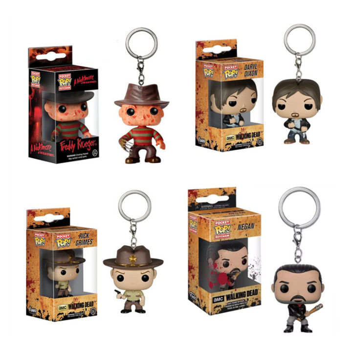 Original Funko POP Horror Movie A Nightmare on Elm Street Keychain PVC ...