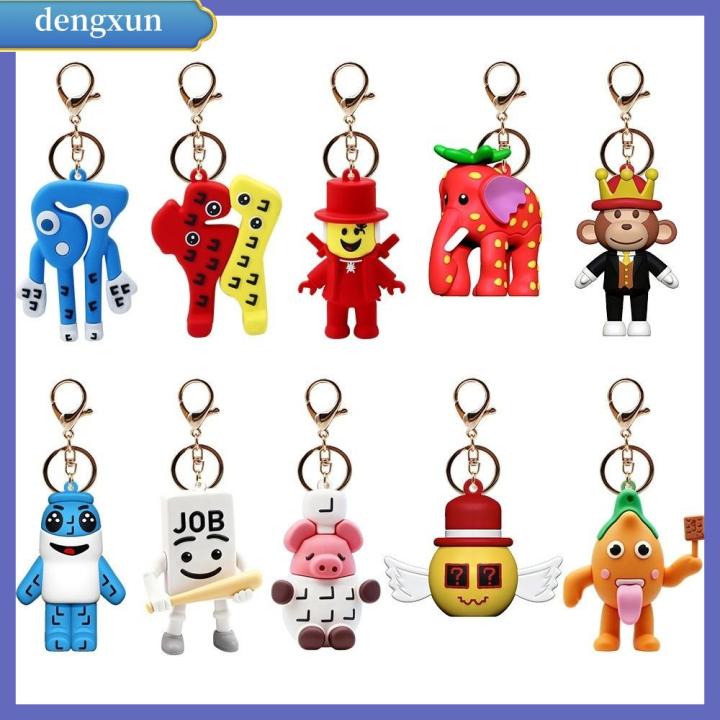DENGXUN Cartoon STEAL A BRAINROT Keychain Handheld Size Cute Design ...