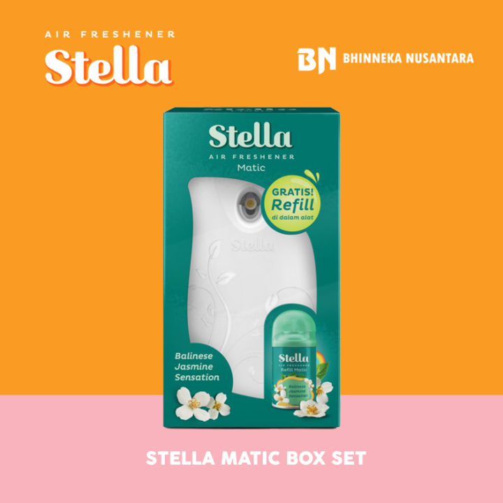 Stella Matic Box Set - Pengharum Ruangan Otomatis | Lazada Indonesia