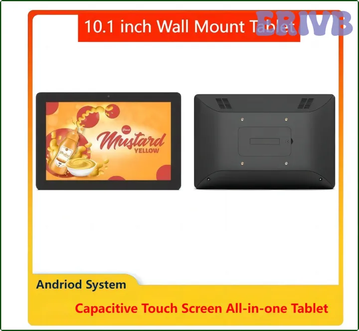 ERIVB portable 10.1 inch wall mounted All-in-one tablet pc android 11 ...