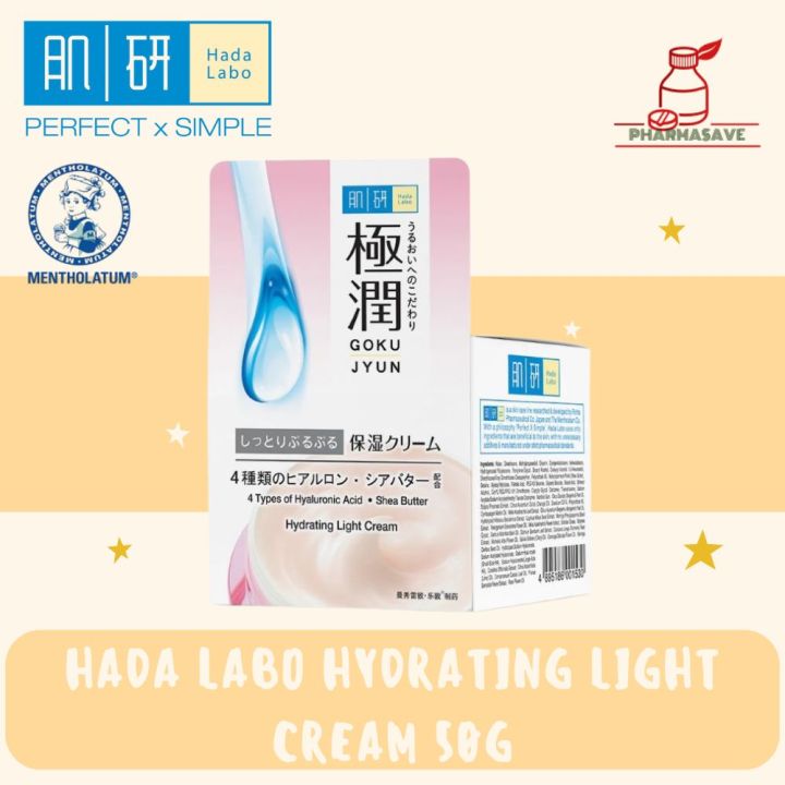 Hada Labo Hydrating Light Cream | Lazada