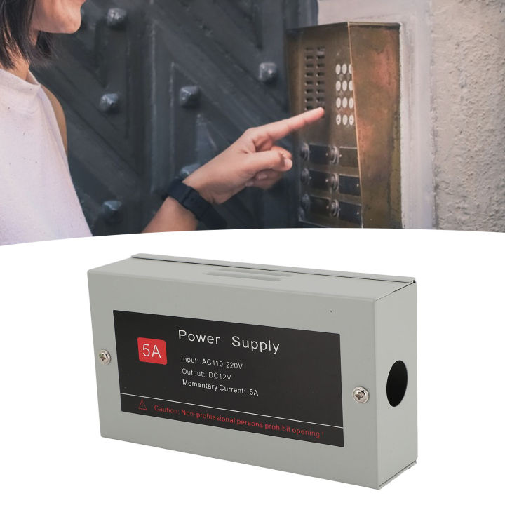 Power Supply Box Power Supply Controller for Visual Doorbell 12V 5A ...