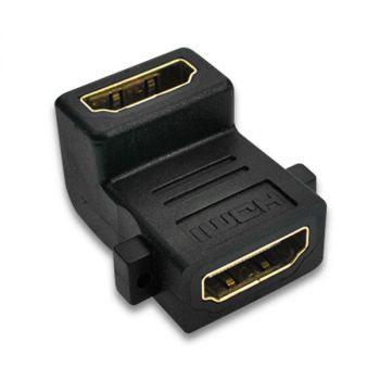 HDMI FEMALE TO HDMI FEMALE L SHAPE ADAPTER | Lazada