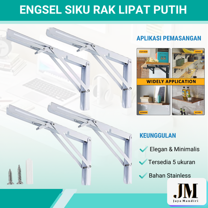 Engsel Siku Lipat / Engsel Siku Meja Lipat Dinding / Engsel Siku Rak ...