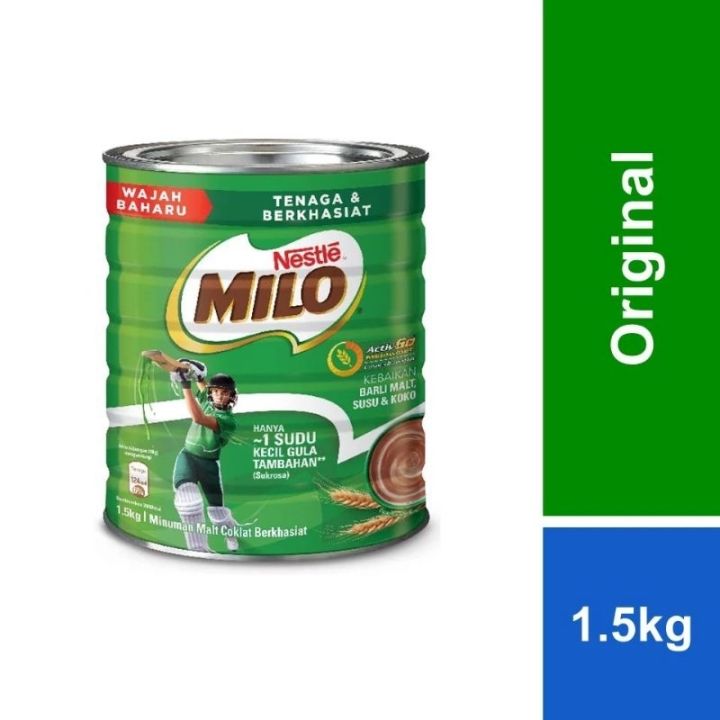 NESTLÉ MILO® CHOCOLATE MALT POWDER Tin 1.5kg | Lazada