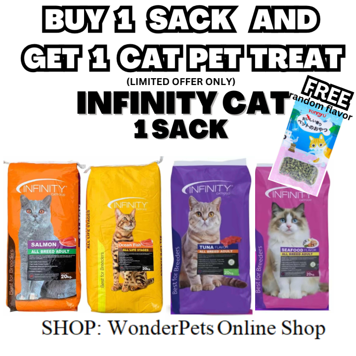 ‼FAST SHIPPING‼ 1 SACK Infinity Cat Dry Food | Cat Food For All Stages ...