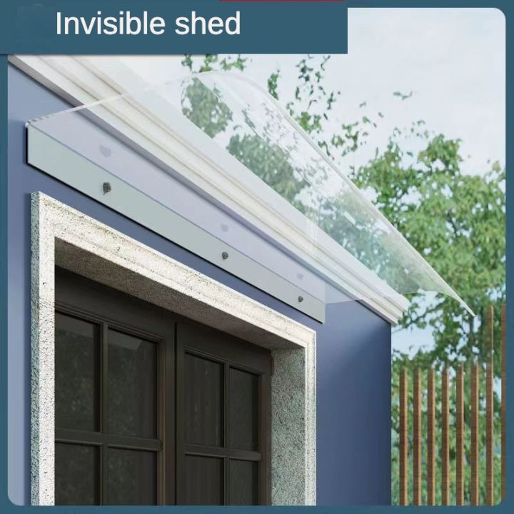 EOOL PC Board Canopy Outdoor Balcony Shade Canopy House Waterproof Tent ...