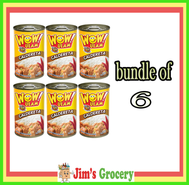 JIMS WOW ULAM CALDERETA 155G (BUNDLE OF 6) | Lazada PH