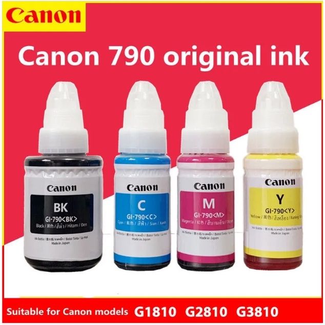 GENUINE CANON GI-790 INK G1000 G2000 G3000 G4000 G1010 G2010 G3010 ...