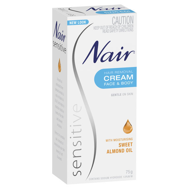 Nair Sensitive Hair Removal Cream Face and Body 75g | Lazada PH