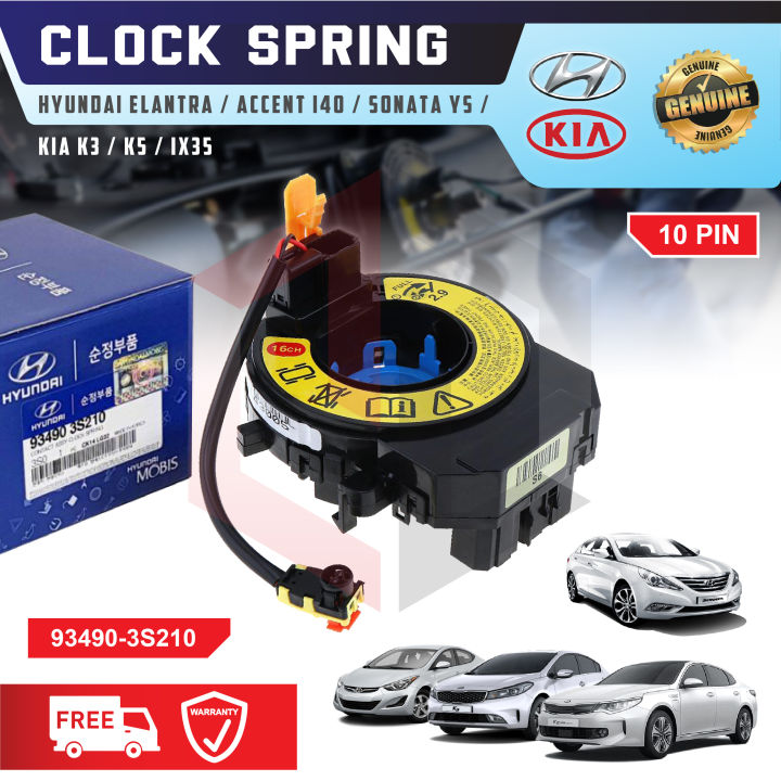 HYUNDAI ELANTRA SONATA YF I40 KIA K5 10-15 Clock Spring Spiral Cable 93490-3S210 Airbag Horn Hon ...