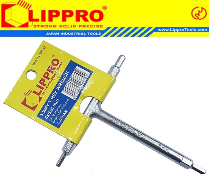 Lippro Kunci L 3 Way Model T Ukuran 4 5 6 mm | Lazada Indonesia